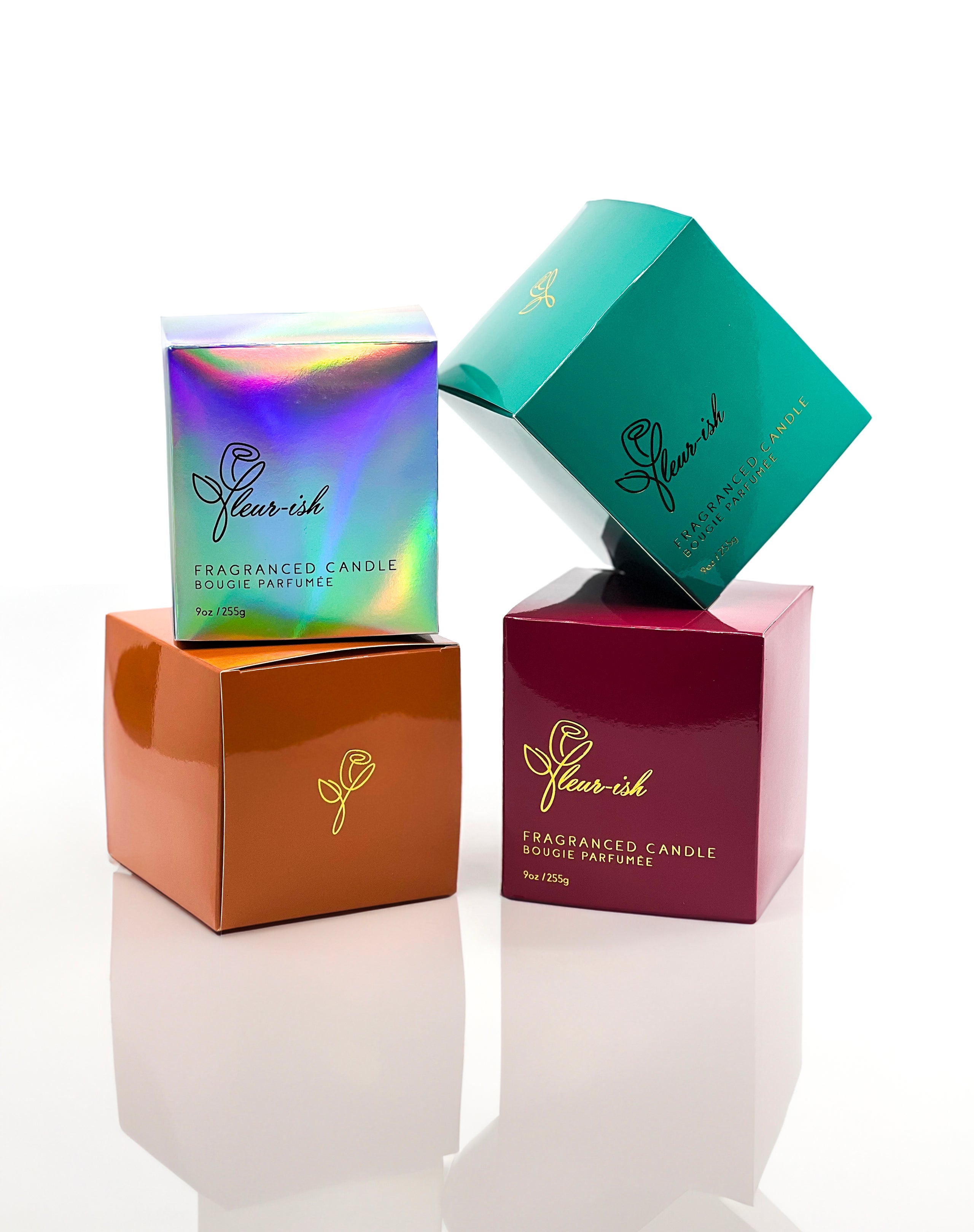 Fleur-ish Candle | MACARON by Patisse